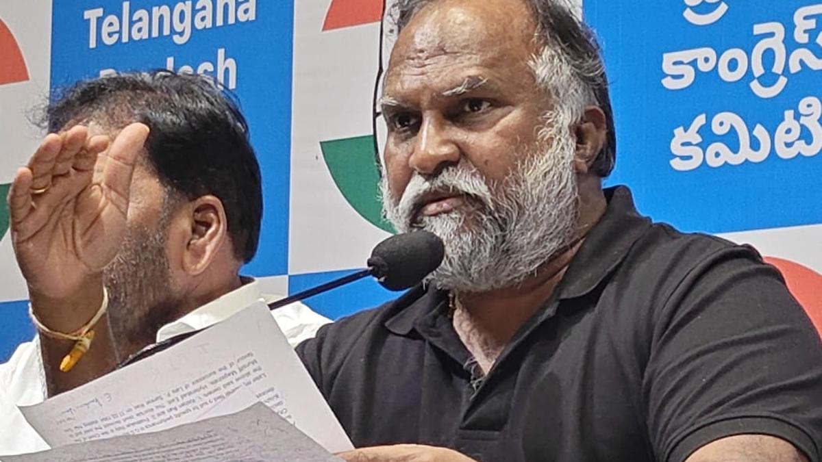 Kishan Reddy and Bandi Sanjay should work to revive ITIR project: Jagga Reddy - The Hindu